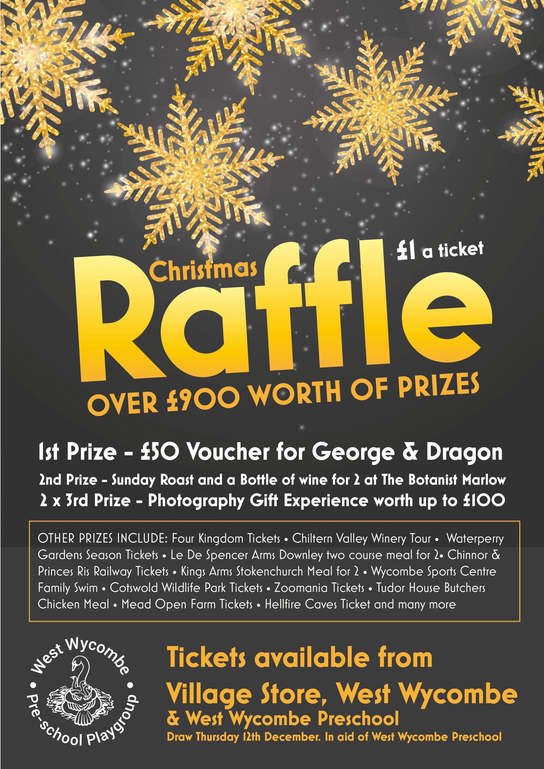 Christmas Raffle Poster-01 – West Wycombe Preschool